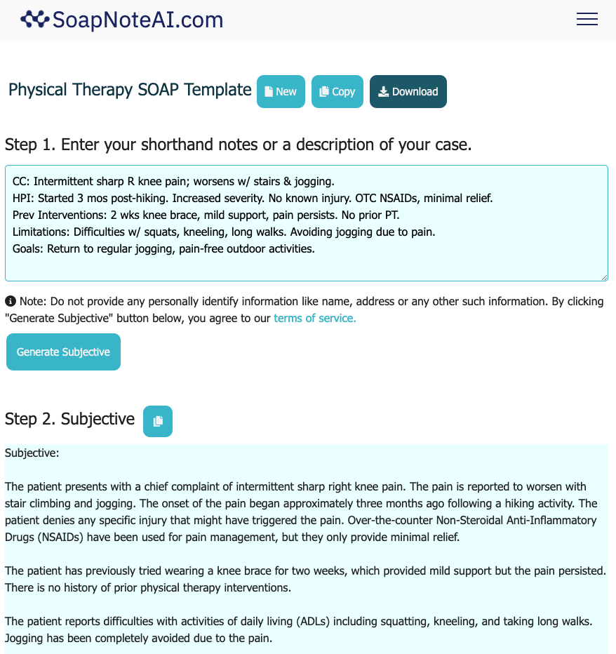 SOAP Note AI Generate HIPAA Compliant Fast Efficient AI Assisted